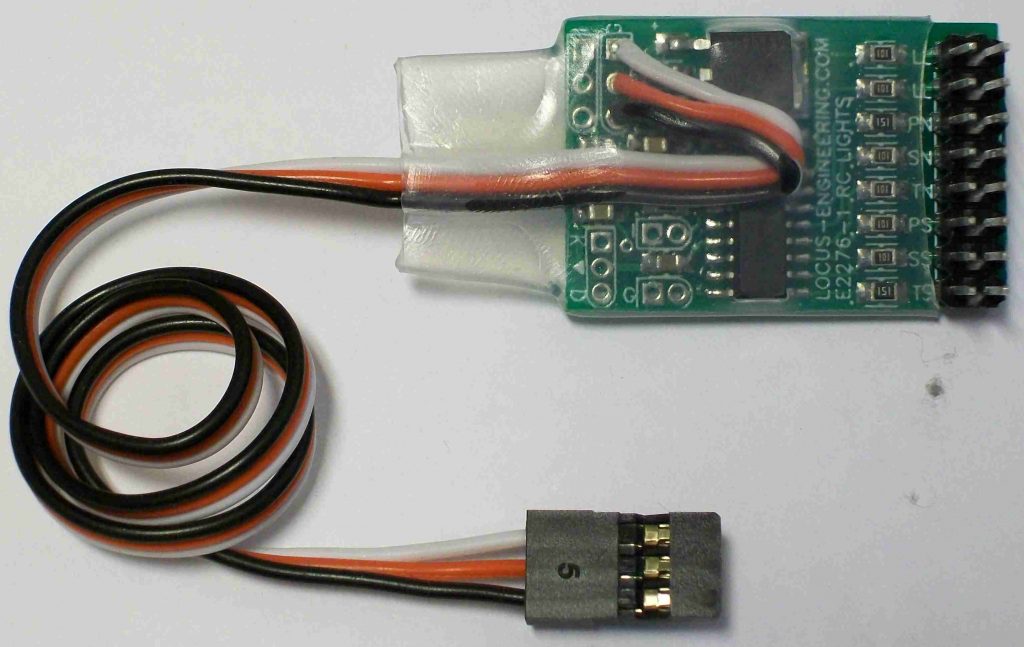 E2276 RC Aircraft Light Controller | Locus Engineering Inc.