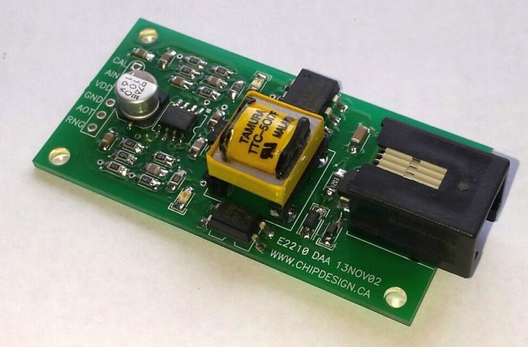 E2210 Telephone Line Interface DAA | Locus Engineering Inc.